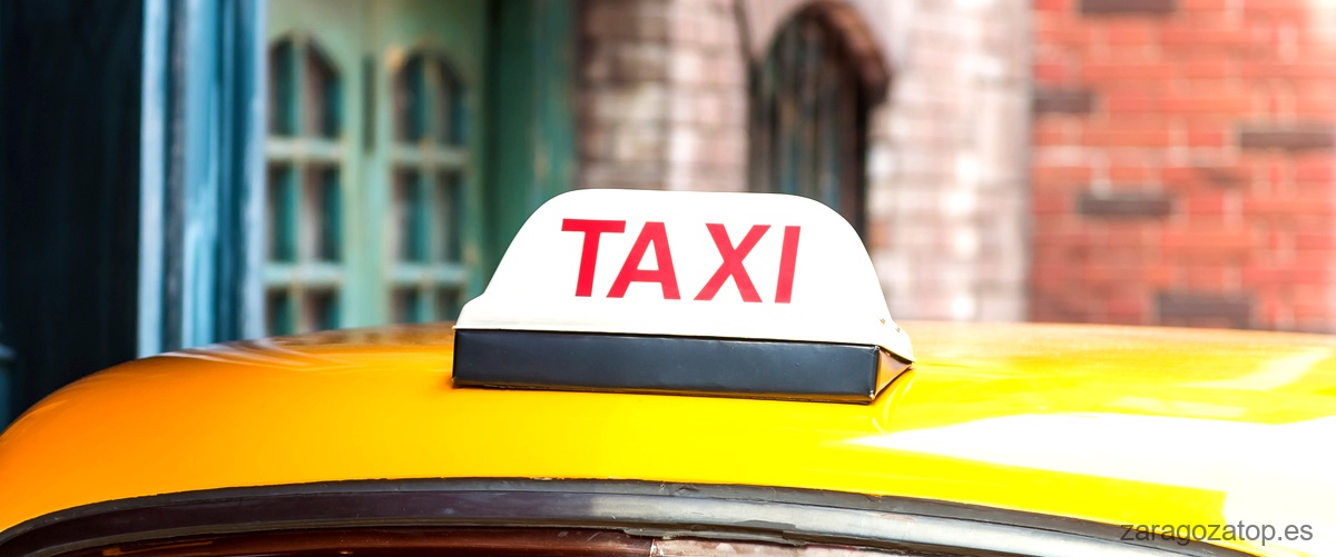 Las 13 mejores compañías de taxis en Zaragoza